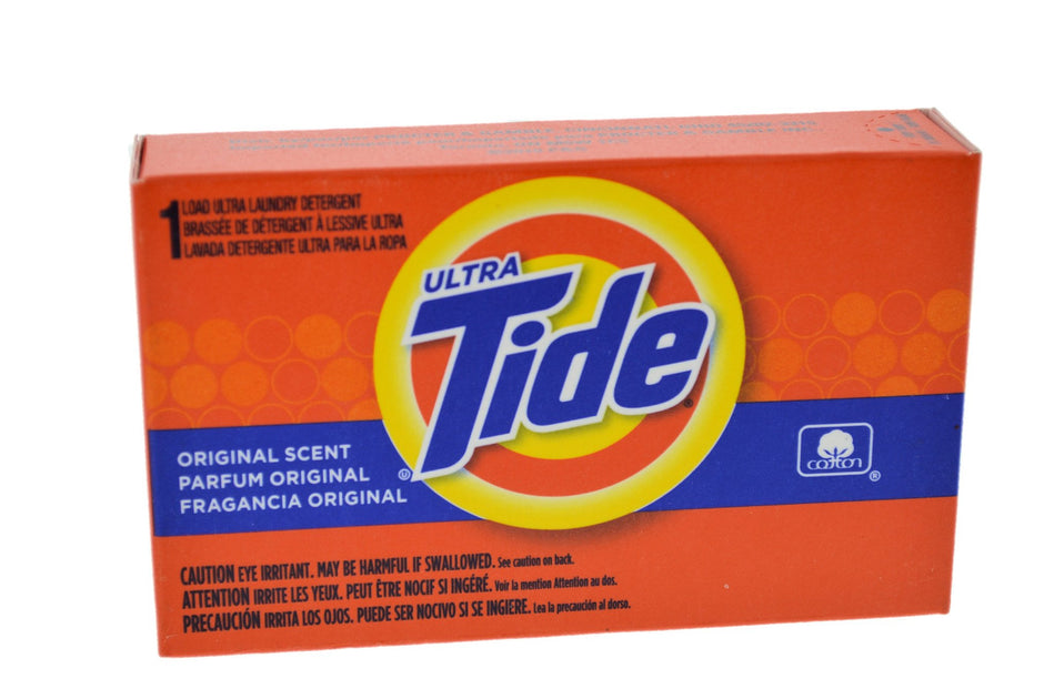 Tide® Phosphate-Free 1.8oz Powder Detergent Vending Box (156 per case ...